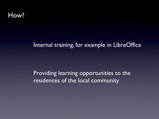 Osepa workshop presentation | ODP