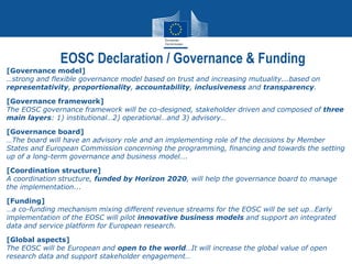 OSFair2017 Workshop | The European Open Science Cloud, the way forward | PPTX