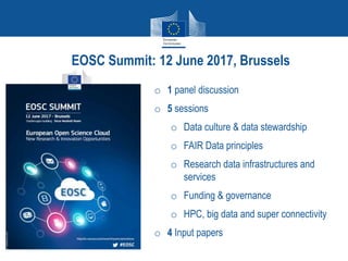 OSFair2017 Workshop | The European Open Science Cloud, the way forward | PPTX