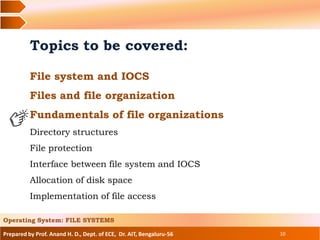OS file systems | PDF