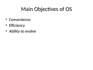 Fundamentals of Operating Systems with Practical Examples | PPTX