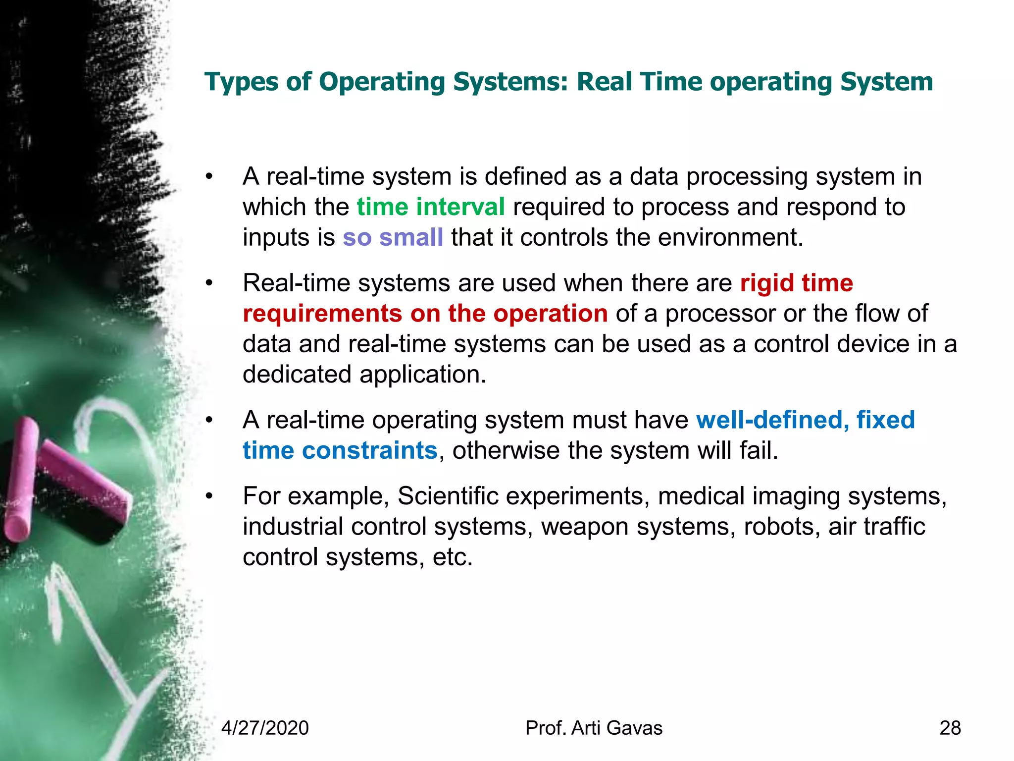 Operating Systems Fybsc It Unit I Introduction To Operating Systems Ppt