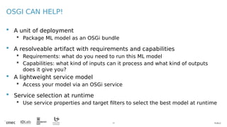OSG(a)i: because AI needs a runtime - Tim Verbelen (imec) | PDF | Computing | Technology & Computing