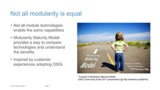 Microservices and OSGi: Better together? | PPTX | Programming Languages | Computing