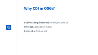 OSGi CDI Integration Specification - Ray Augé (Liferay) | PDF | Computing | Technology & Computing