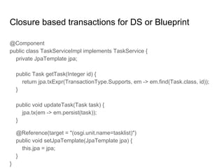 OSGi ecosystems compared on Apache Karaf - Christian Schneider | PPT