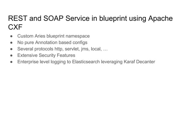 Osgi Ecosystems Compared On Apache Karaf Christian Schneider Ppt