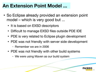 Creating Large Scale Software Platforms with OSGi and an Extension ...