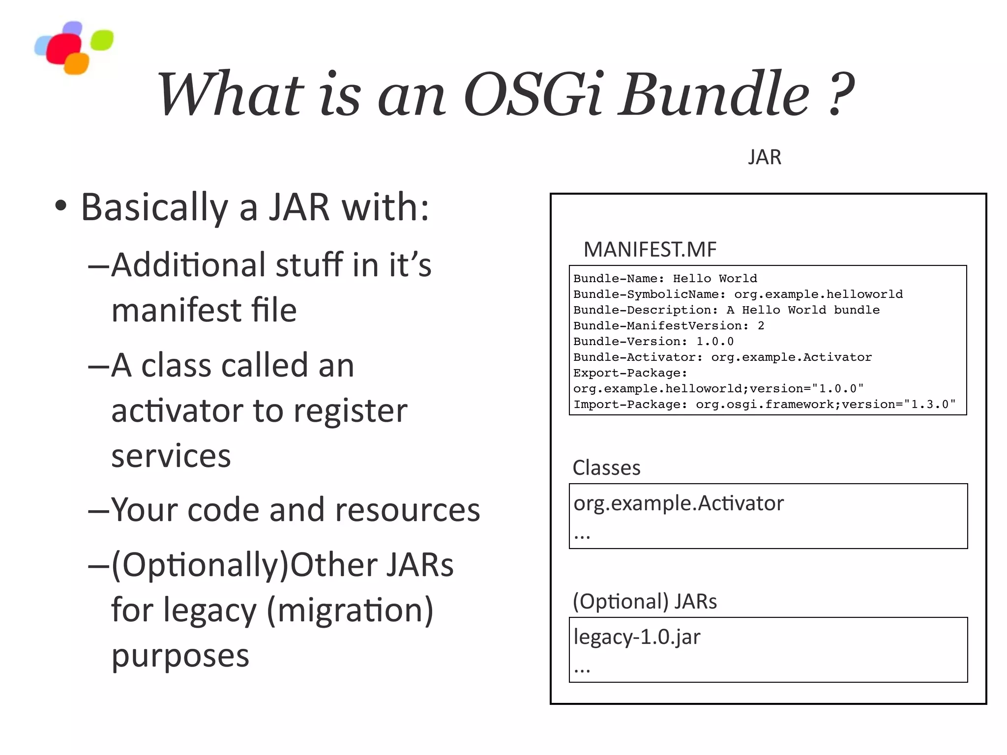 OSGi in 5 minutes | KEY
