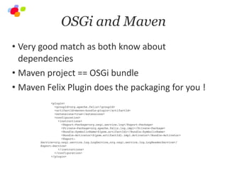 OSGi in 5 minutes | PPT