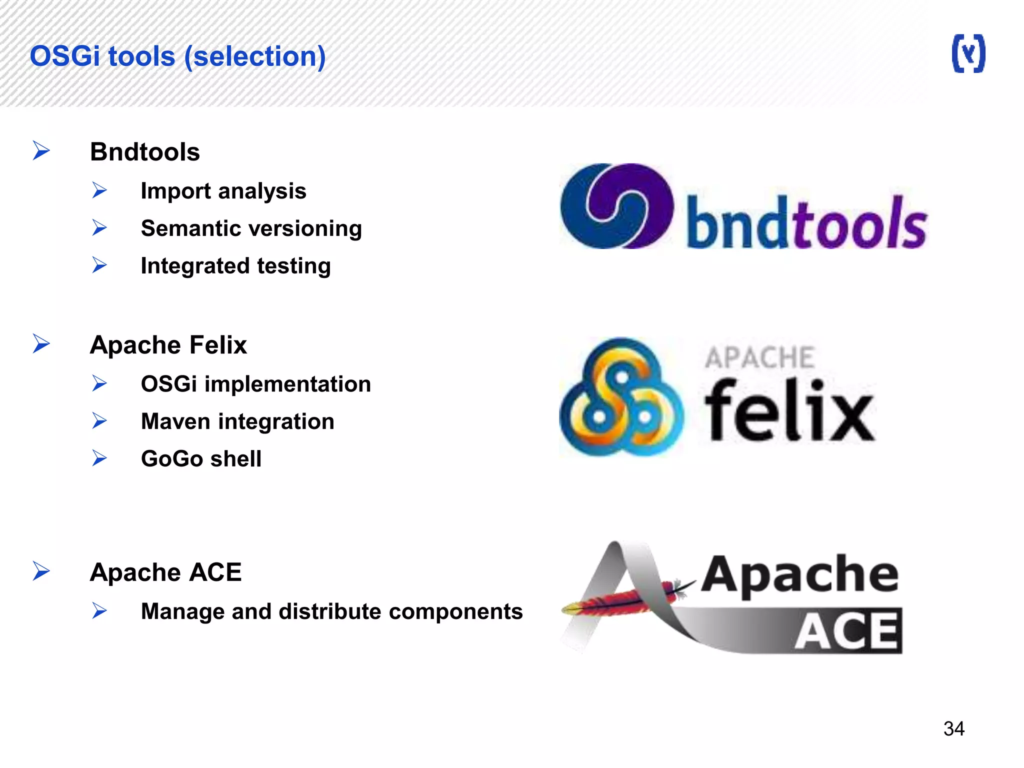 Introduction to OSGGi | PPTX