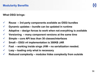 Introduction to OSGGi | PPTX | Programming Languages | Computing