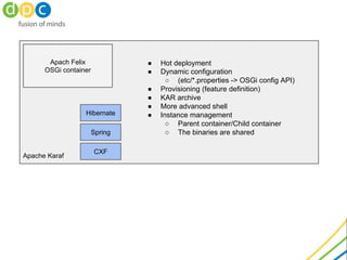 OSGi as Enterprise Integration Platform | PPT
