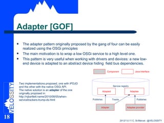 OSGi patterns v1.0.11