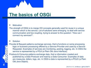 OSGi patterns v1.0.11