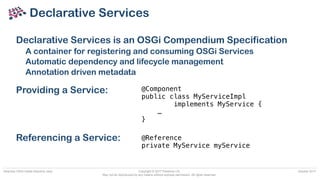 OSGi R7 - Microservices never looked simpler | PPT