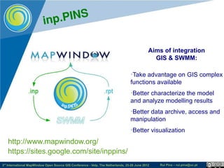 inp.PINS - a link between GIS and Storm Water Management Model | PDF