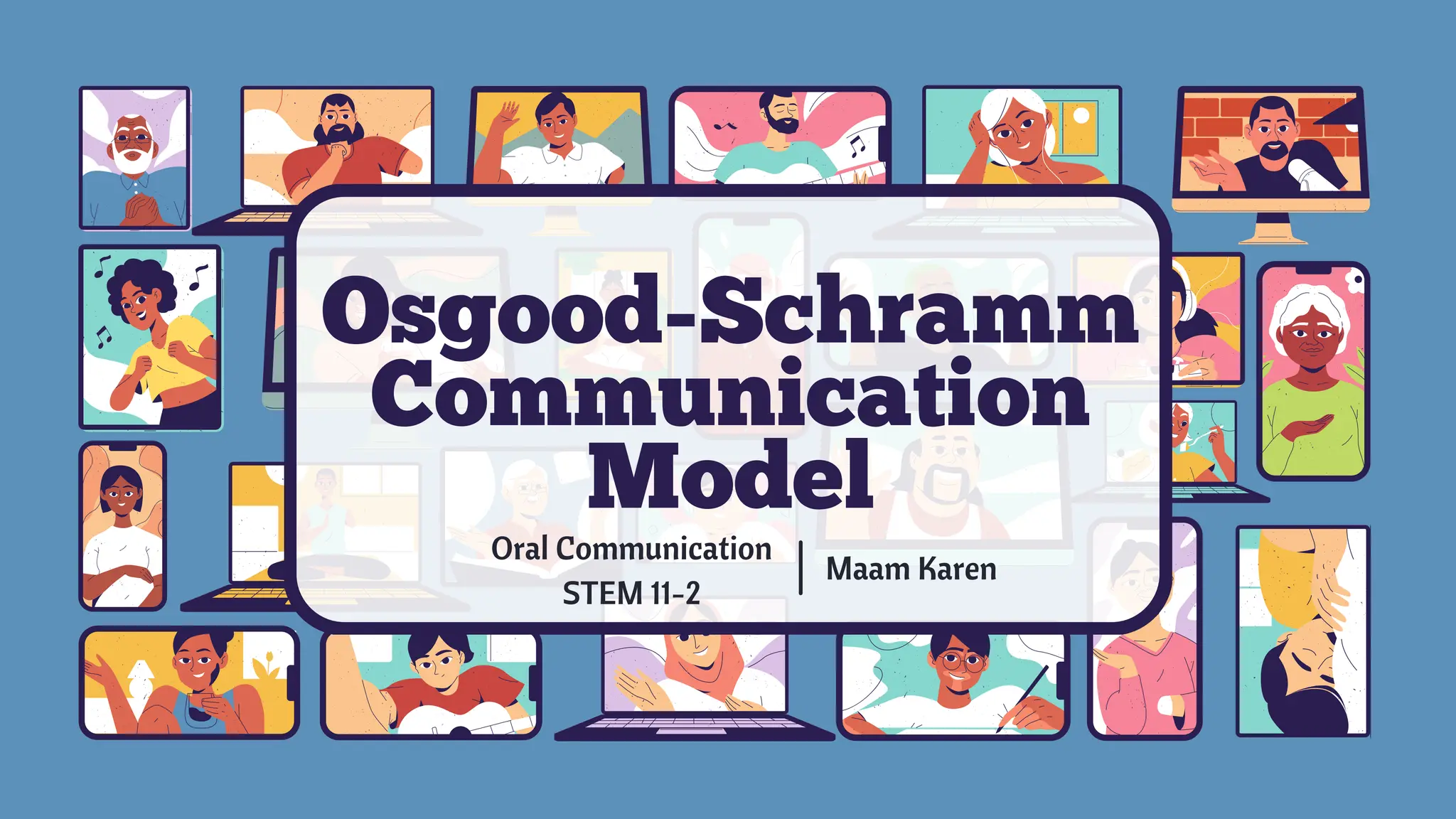 Osgood Schramm Communication Model - Oral Communication | PDF