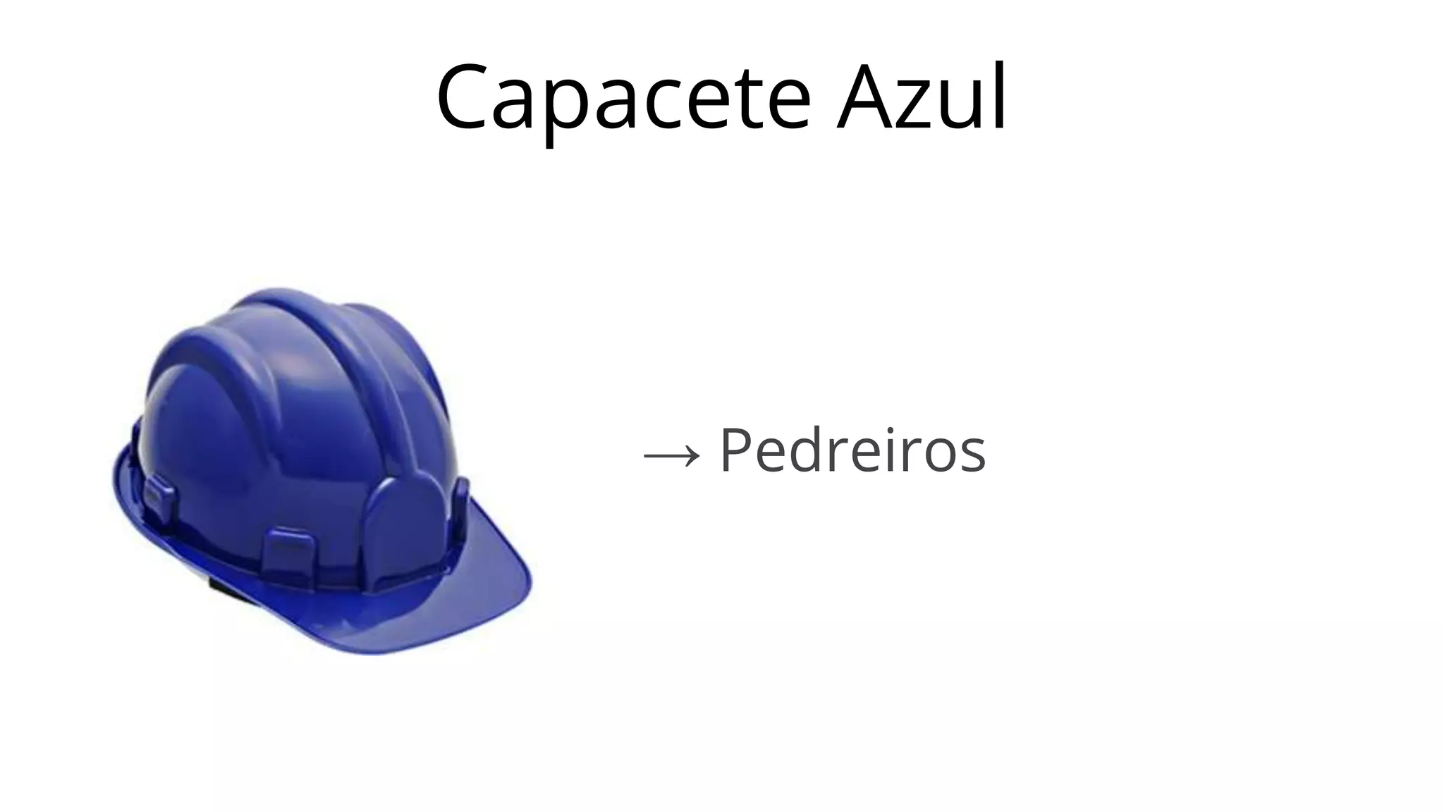 Significados das cores dos capacetes na construção civil | PPTX