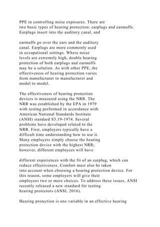 OSH 4301, Industrial Hygiene 1 Course Learning Outc.docx