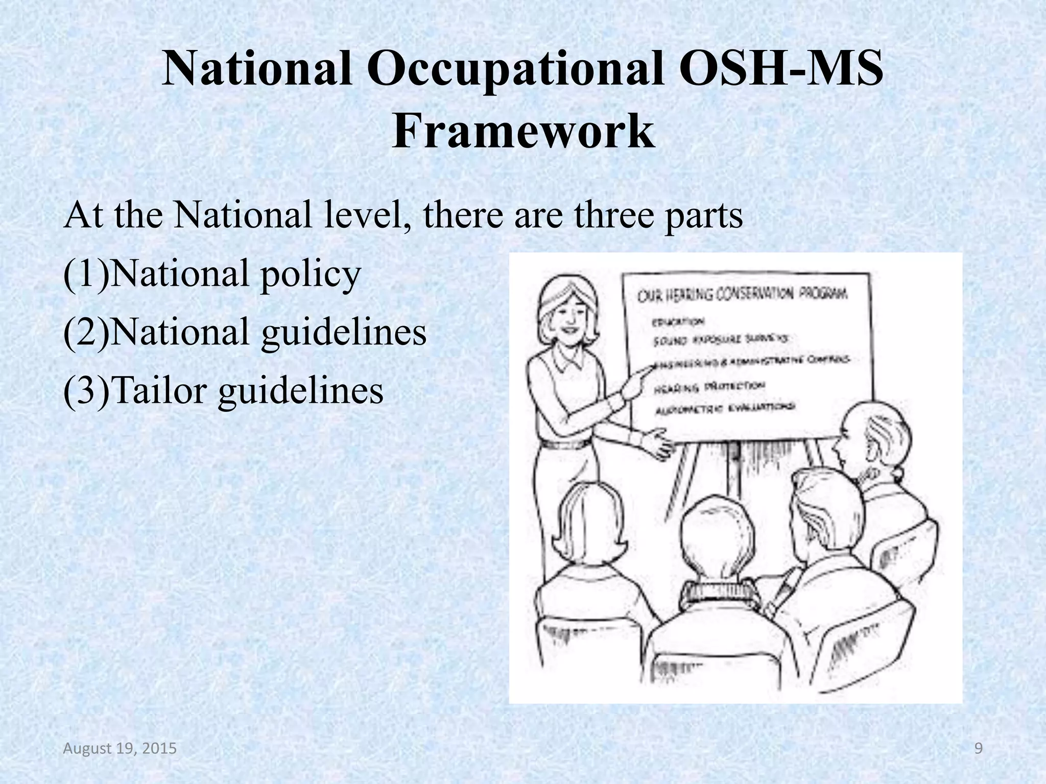 Intorduction to Occupational Safety & Health Management System(OSH-MS ...