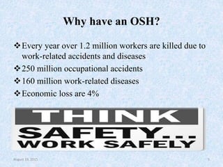 Intorduction to Occupational Safety & Health Management System(OSH-MS ...