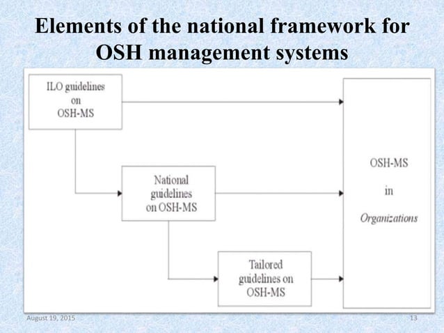 Intorduction to Occupational Safety & Health Management System(OSH-MS)