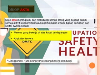 Occupational safety and health (OSHA) | PPTX