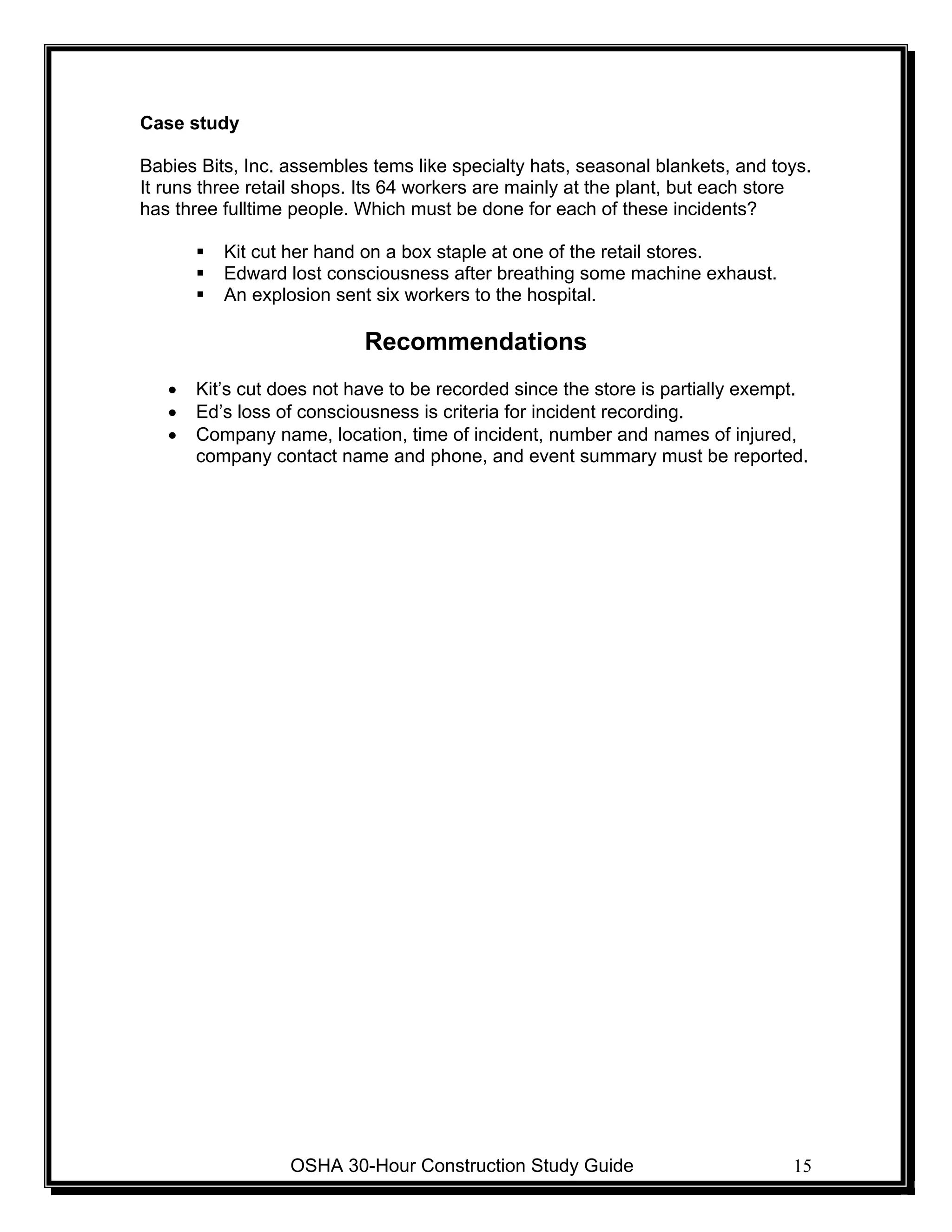 Osha 30 hour book | PDF