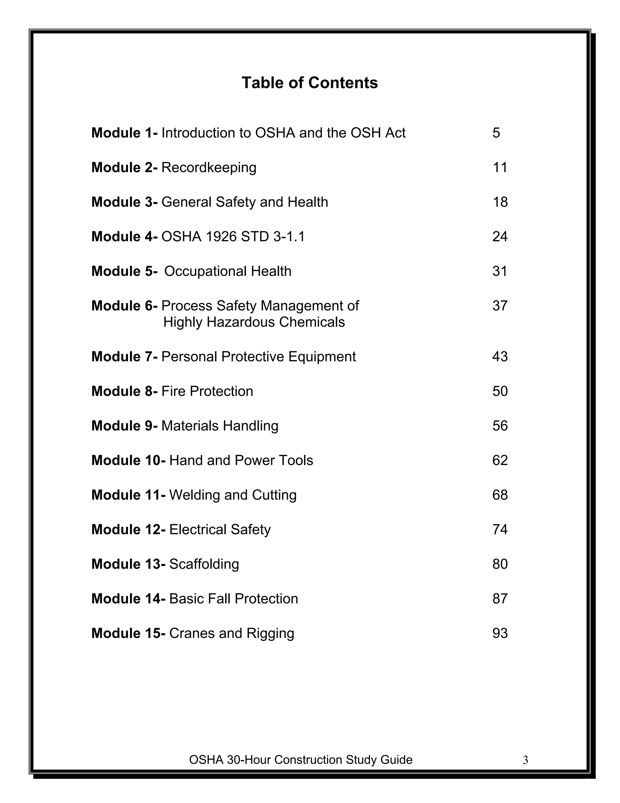 Osha 30 hour book | PDF