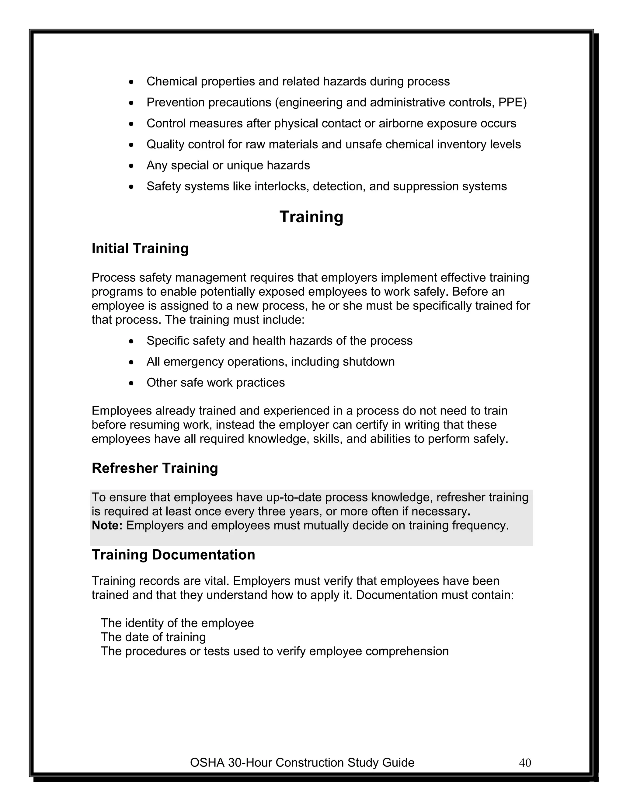 Osha 30 hour book | PDF