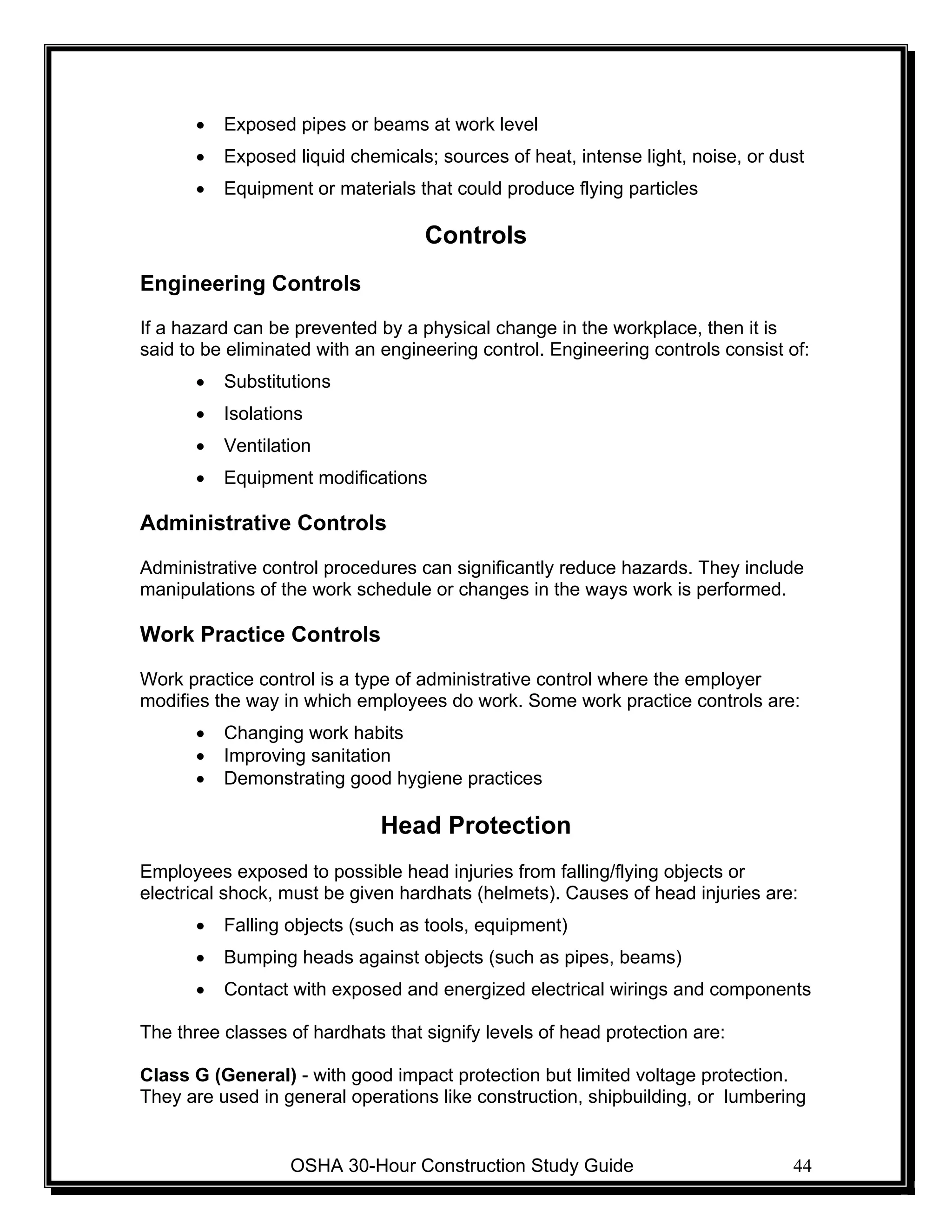 Osha 30 hour book | PDF
