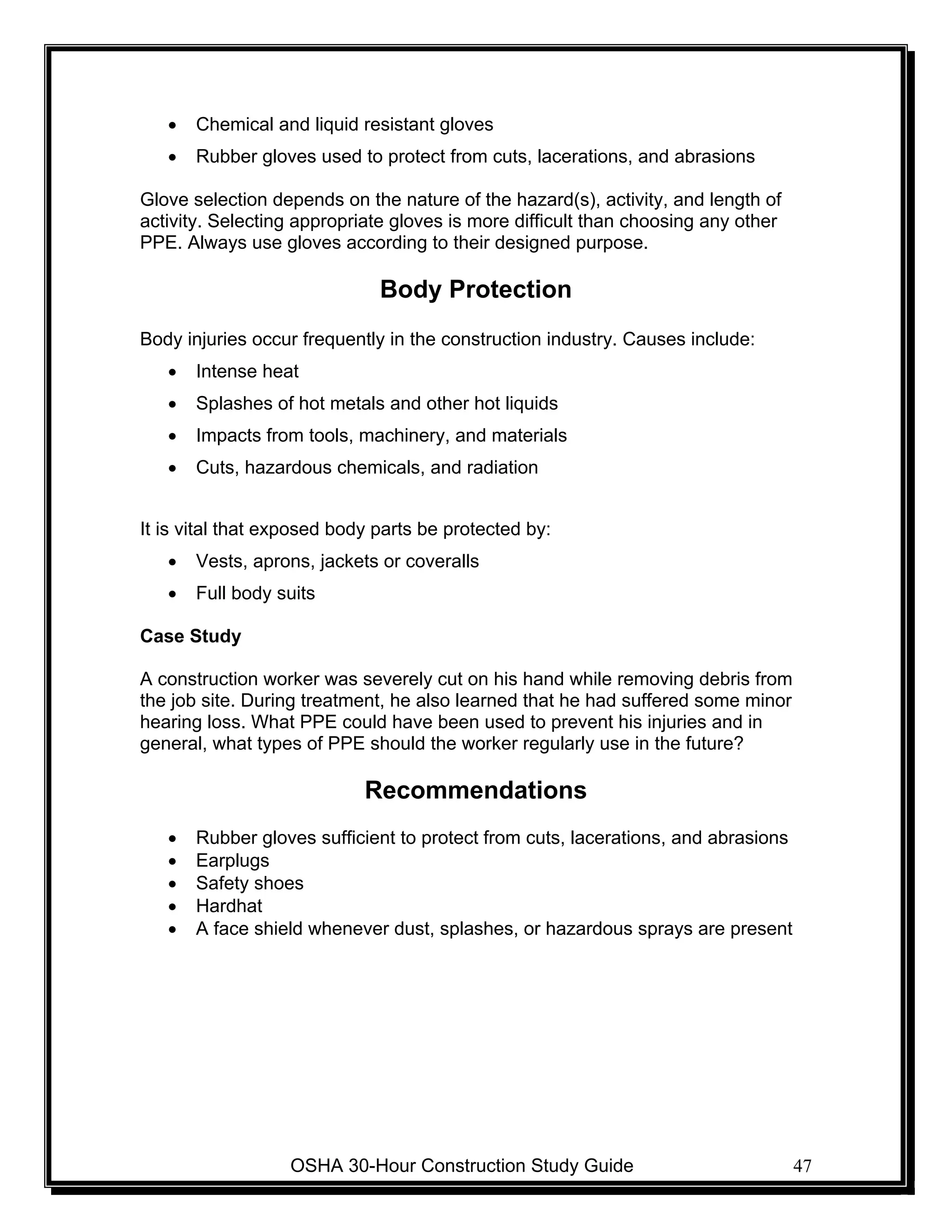 Osha 30 hour book | PDF