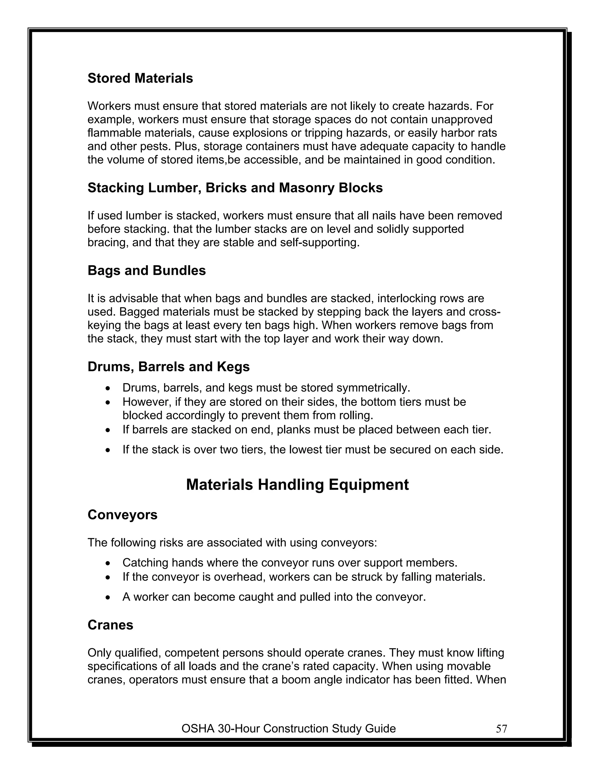 Osha 30 hour book | PDF