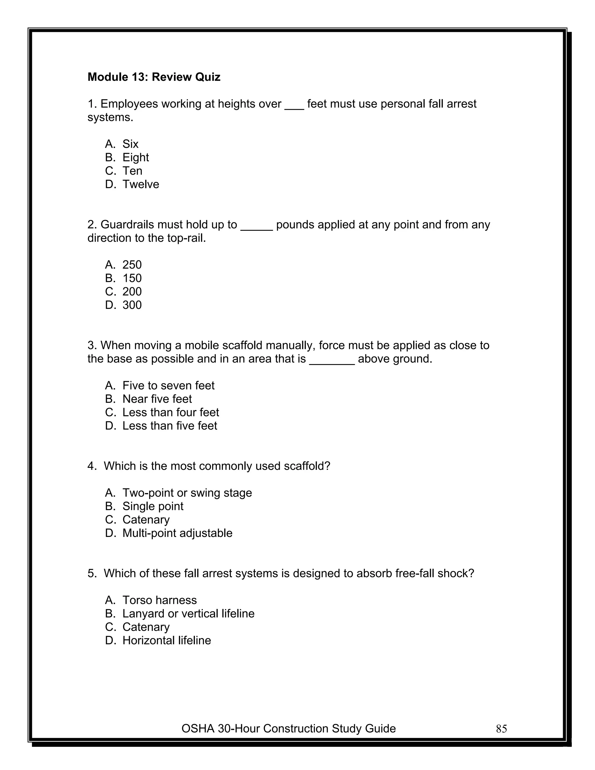 Osha 30 hour book | PDF