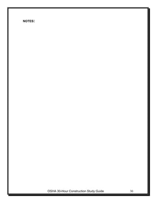 Osha 30 hour book | PDF