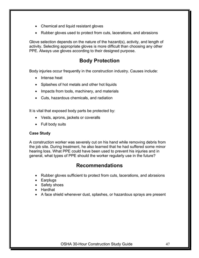 Osha 30 hour book | PDF | Law