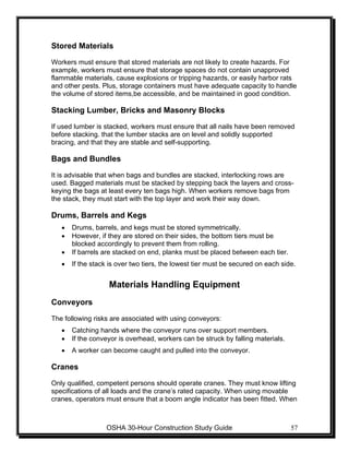 Osha 30 hour book | PDF