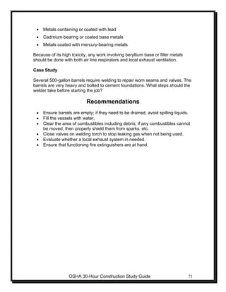 Osha 30 hour book | PDF