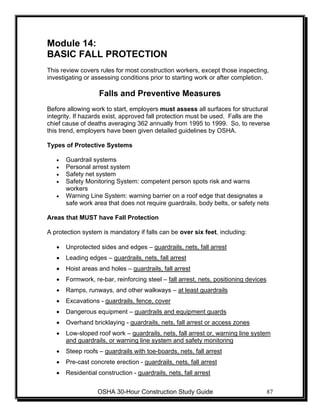 Osha 30 hour book | PDF