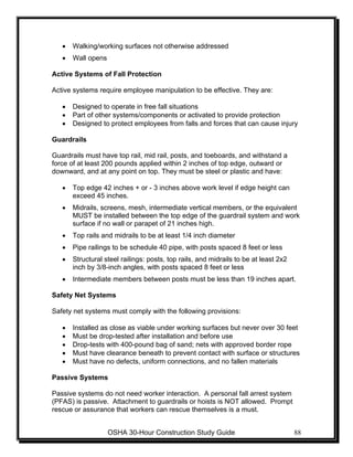 Osha 30 hour book | PDF