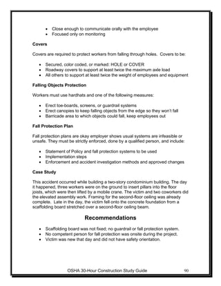 Osha 30 hour book | PDF