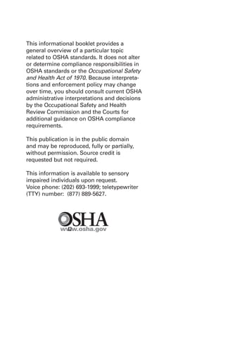 This informational booklet provides a general overview of a particular ...