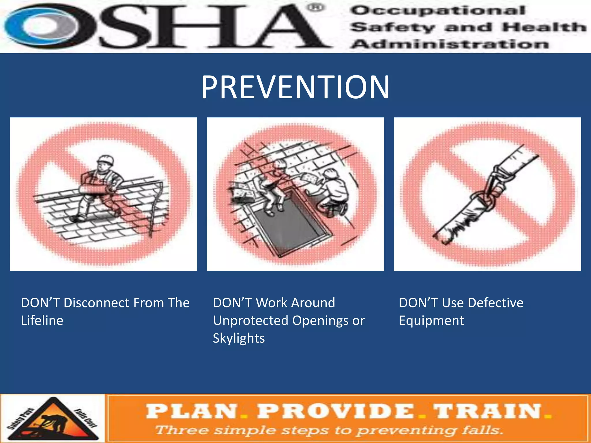 Osha 3 step fall protection | PPTX