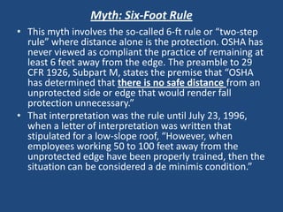 Osha 3 step fall protection | PPTX