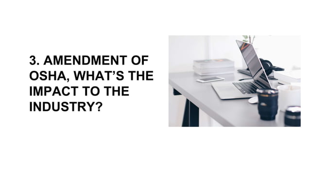 Occupational Safety and Health Act (Amendment) 2022 | PPTX | Law