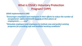 Osha and the vpp 3 16-17 | PPSX
