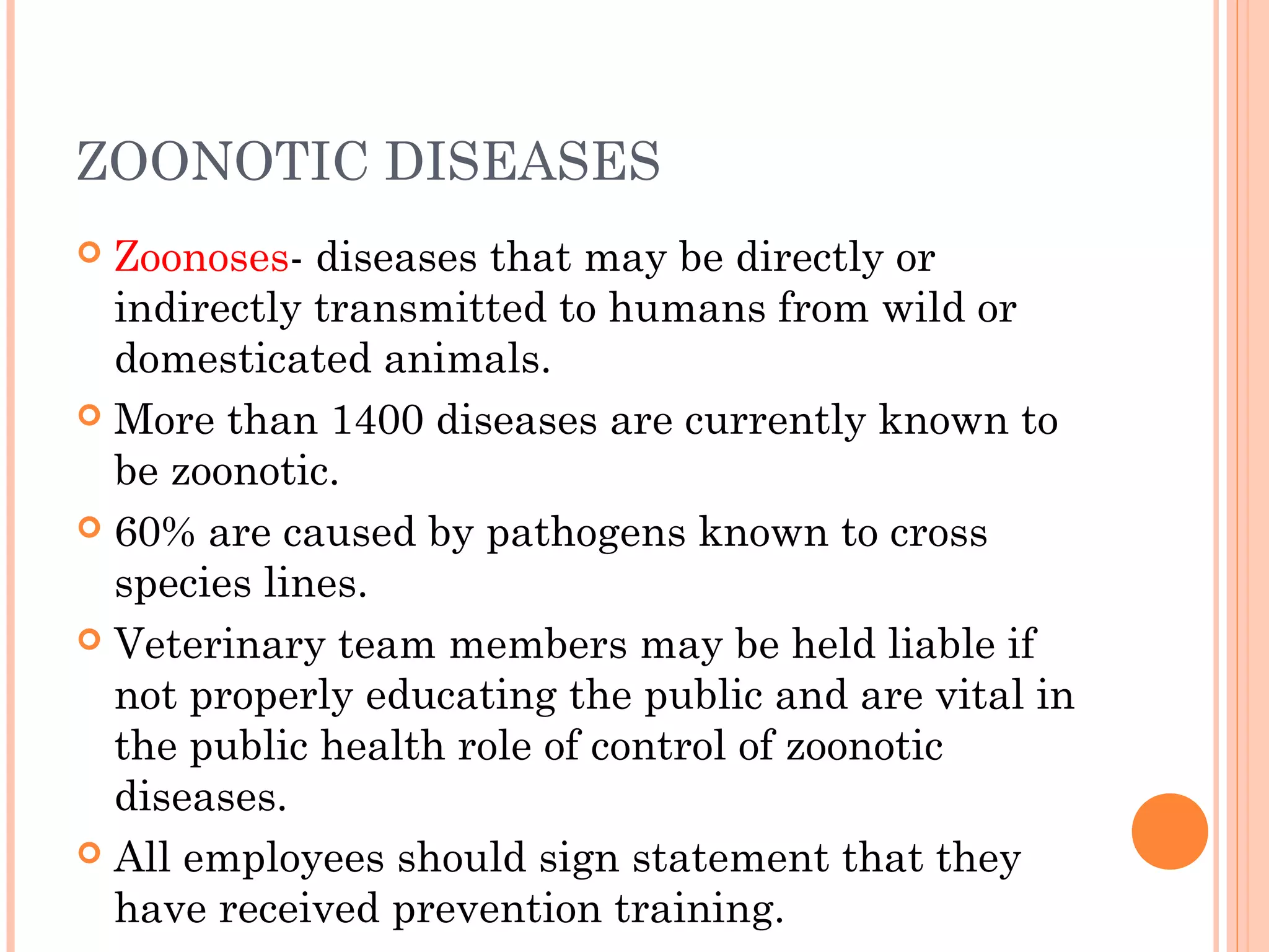 Osha and veterinary medicine | PPT