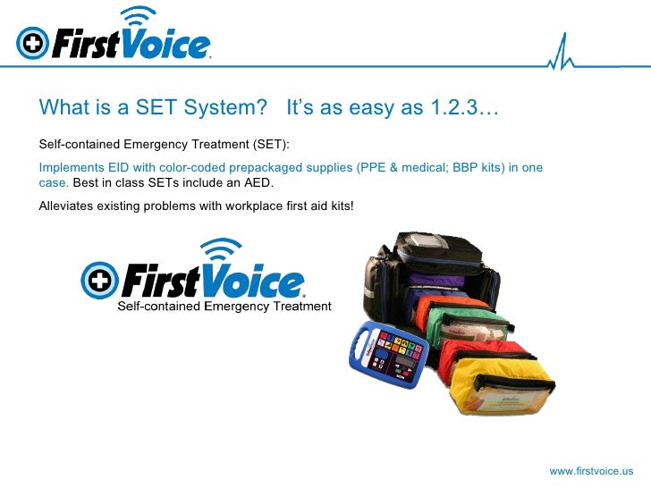 Osha Best Practice Aed & First Aid First Voice Offering