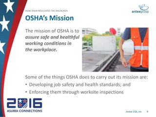 A Primer on OSHA Regulations for Railroads | PPTX